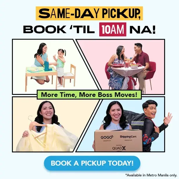 Nationwide Delivery | No COD Fees | Choose GoGo Xpress!